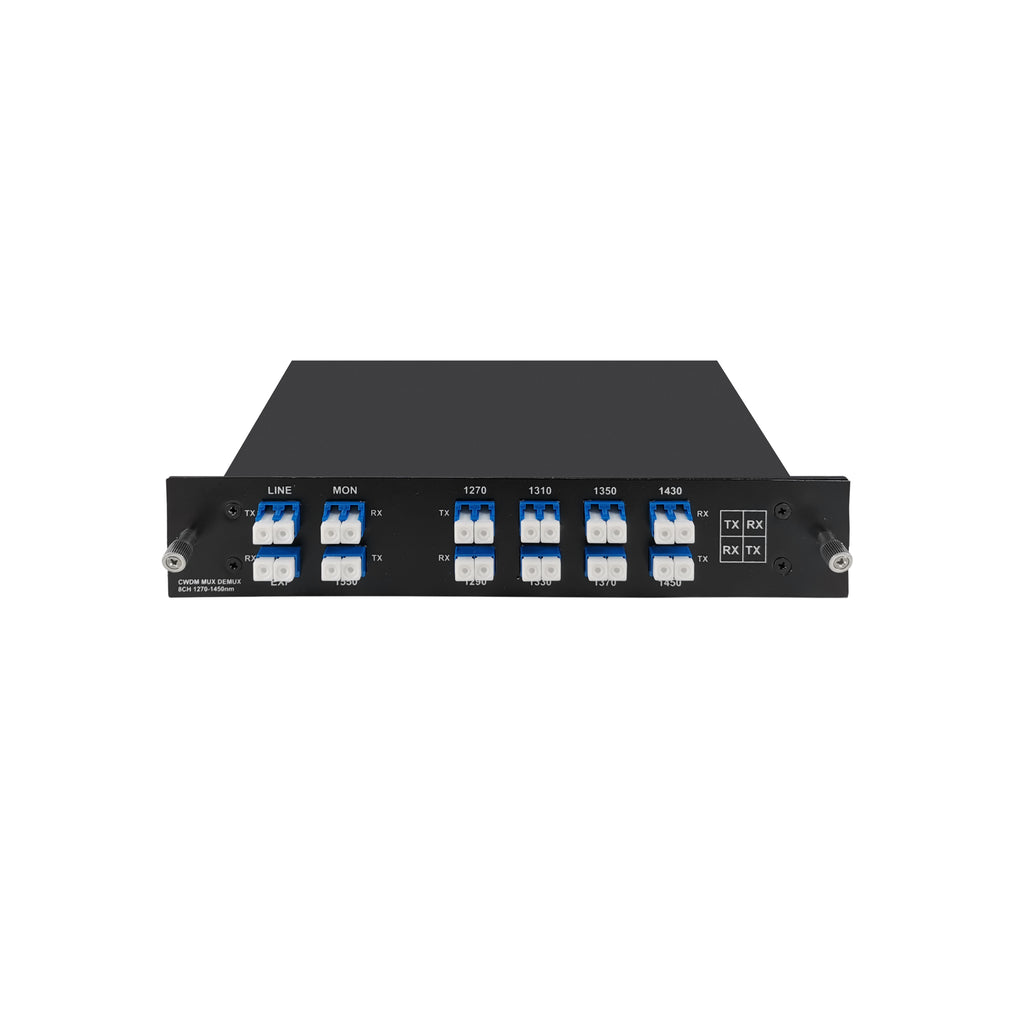 8 Channel CWDM Mux Demux Module LGX footprint - CWDM-MUX8A – LightOptics®