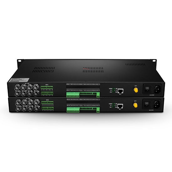 8-channel HD-SDI Over 1 Fiber Optic Multiplexer Tx/Rx Pair set ...