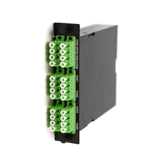 8 channels DWDM Mux/Demux with GPON/XGS-PON/OTDR ch21-28 LC/APC LGX ...